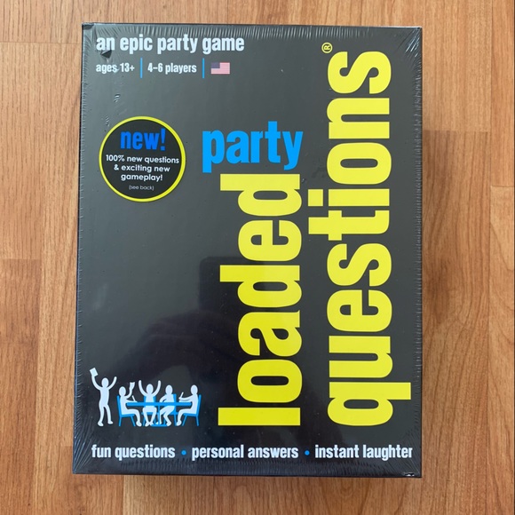All Things Equal, Inc. | Games | New Party Loaded Questions Board Game ...